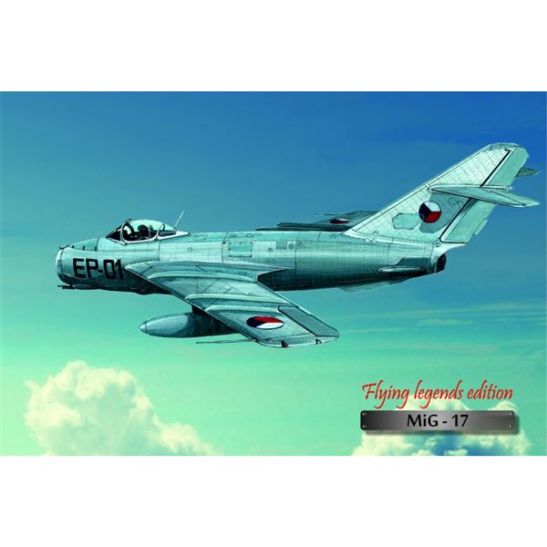 Hliníkový poster MiG-17 | Pilot Shop